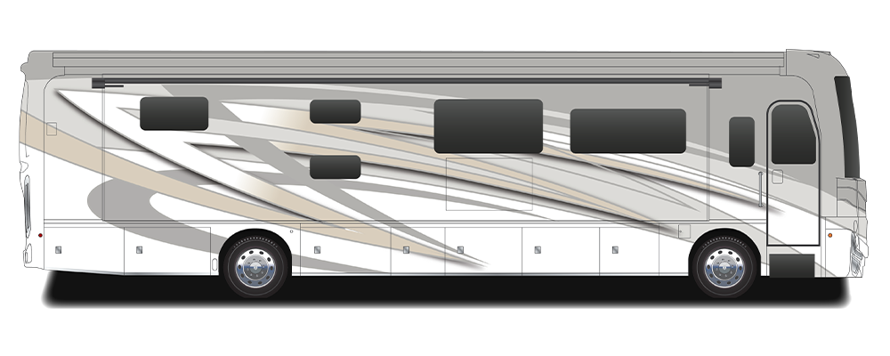 2025 Armada - Class A RV With Luxurious Interior - Holiday Rambler